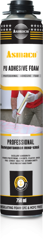 Mousse polyuréthane adhésive T60 ASMACO - anchoralliedfactory